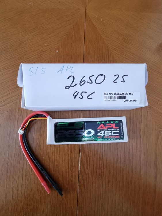 LiPo SLS APL 2650mAh 2S 45C | Kaufen auf Ricardo