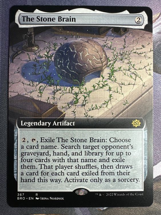 The Stone Brain Variant 367 Brothers War | Kaufen auf Ricardo