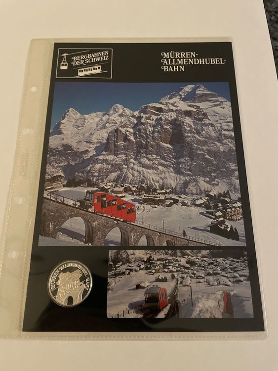 Bergbahnen der Schweiz Mürren/Allmendhubelbahn | Acheter sur Ricardo