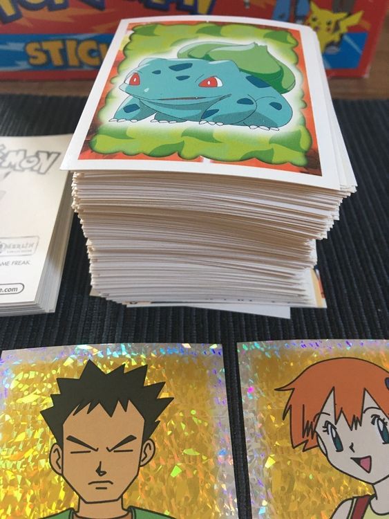 Pokemon Topps Sticker Sammlung Masterset (Neu (gemäss Beschreibung)) in ...