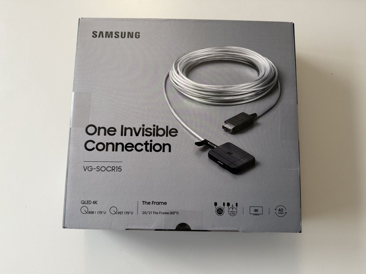NEU Samsung Frame Invisible Connection 15 Meter VG-SOCR15 (Neu und ...