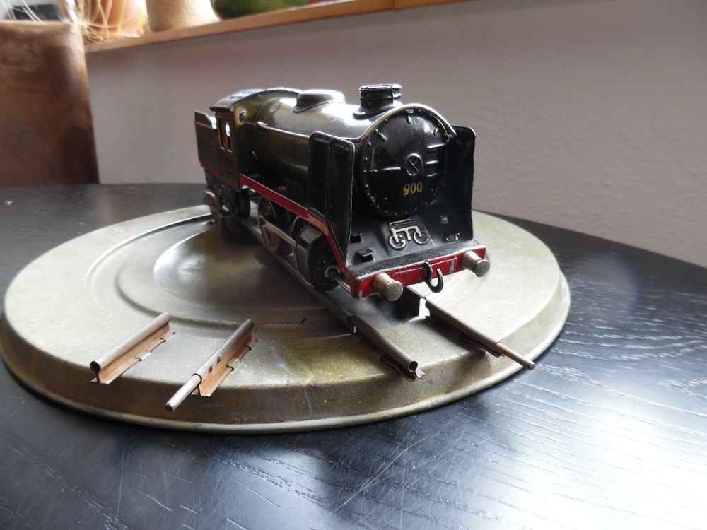 Antike Märklin Dampf-Lok R 900 mit Tender 909/9 Uhrwerk (Gebraucht) in ...