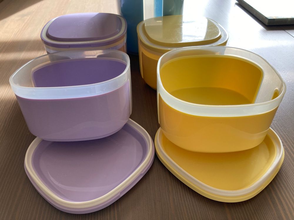 5 neuwertige Tupperware Aufbewahrungs-Boxen | Kaufen auf Ricardo