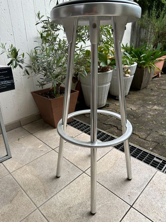 2 Designer-Barhocker aus Aluminium (Gebraucht) in Zollikofen für CHF ...