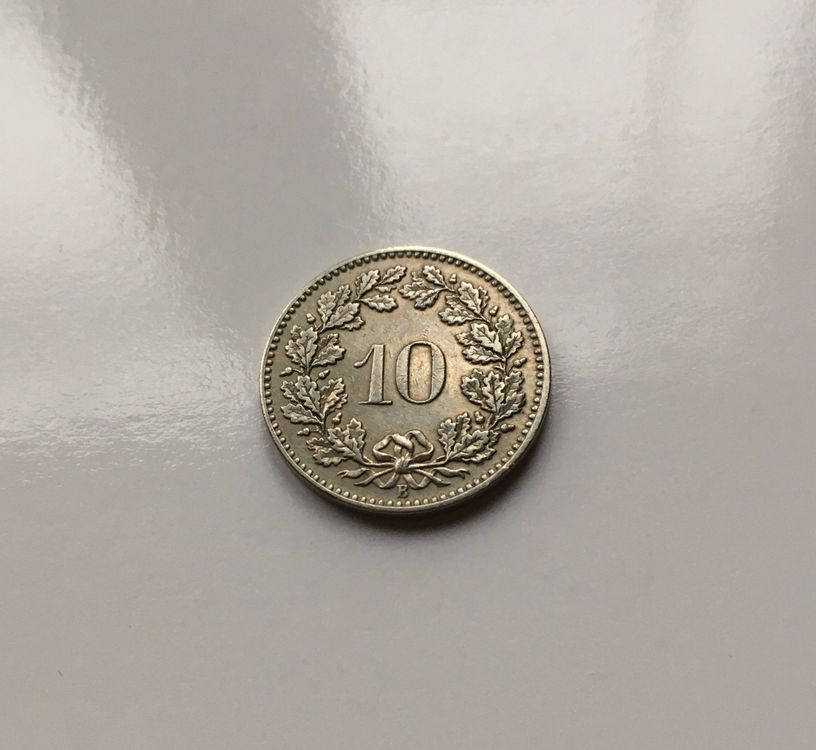 1894 10 Rappen (Gebraucht) in Kirchberg SG für CHF 24.5 – mit Lieferung auf Ricardo kaufen