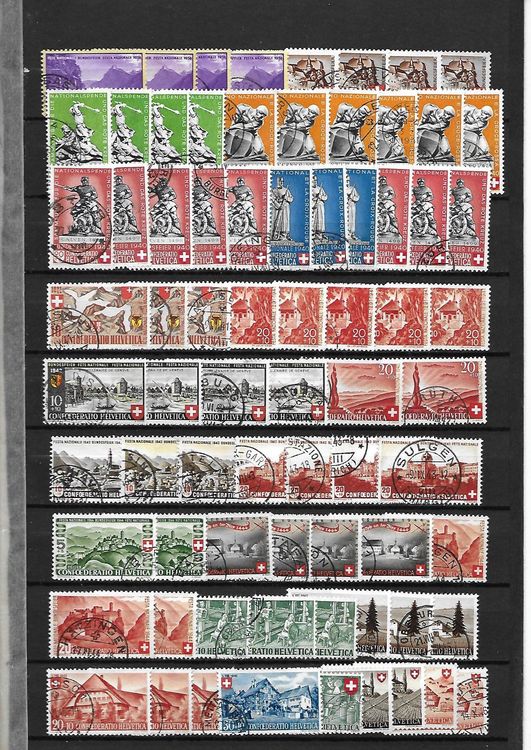 PP gest.Restlot 1938 - 1946 Kat: CHF 276.- (Gebraucht) in Basel für CHF 8 – mit Lieferung auf ...