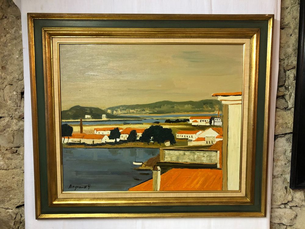 GEORGES BORGEAUD (1913-1998 Lausanne/Genf) GROSSES GEMÄLDE (Gebraucht ...