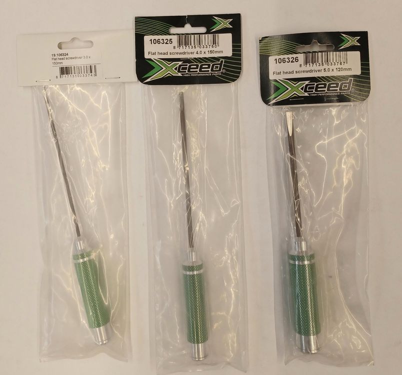 Xceed RC - Flat head screwdriver / diverse (Neu und originalverpackt ...