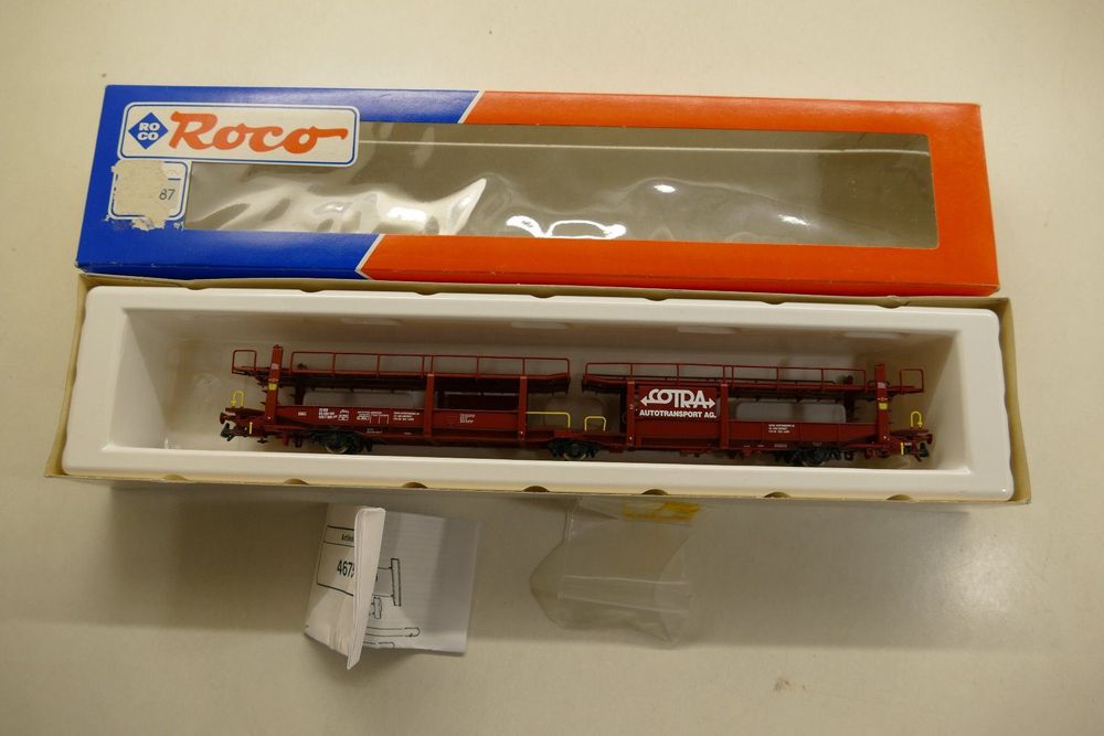Roco H0: SBB Autotransportwagen Cotra | Kaufen auf Ricardo