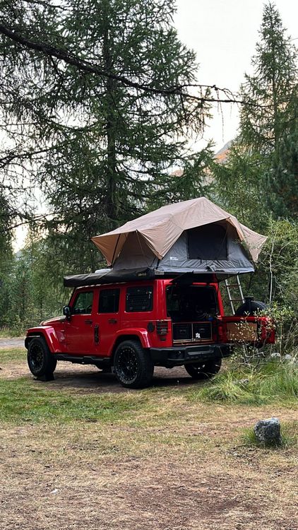 Jeep Wrangler JK, Camper Umbau, Dachzelt, Offroad (Gebraucht) in Pfeffingen für CHF 48000 – nur ...