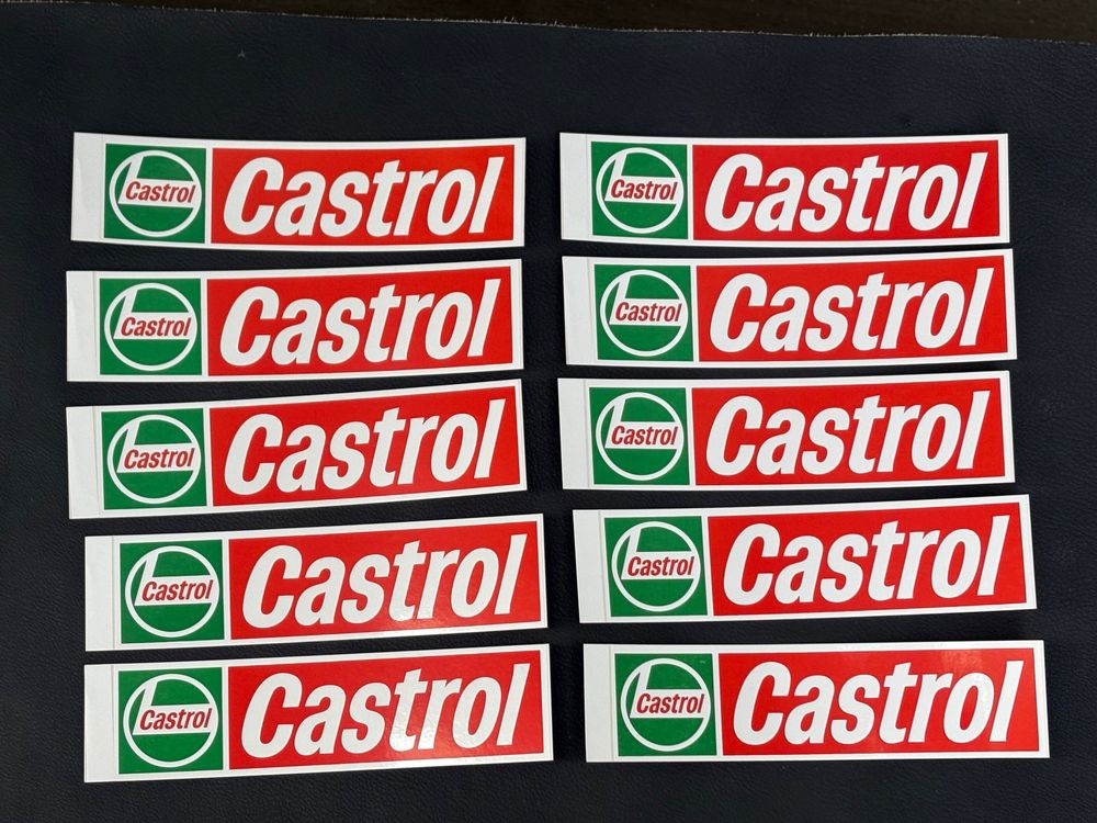 CASTROL Aufkleber / Sticker 10 Stück (Gebraucht) in Wil SG für CHF 11 ...