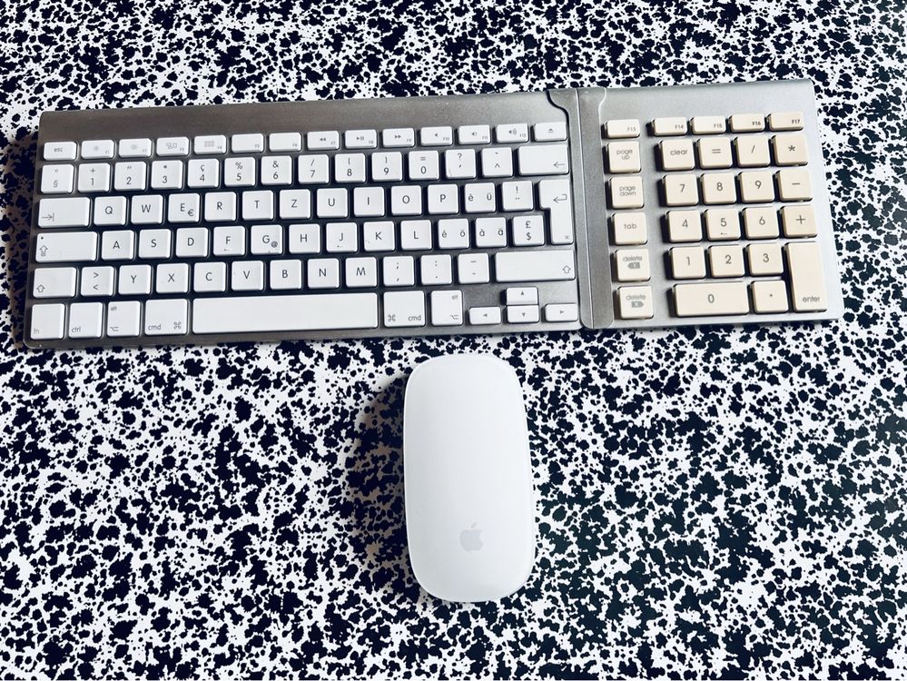 Apple Keyboard für iMac mit Zahlenblock und Magic Mouse | Kaufen auf ...