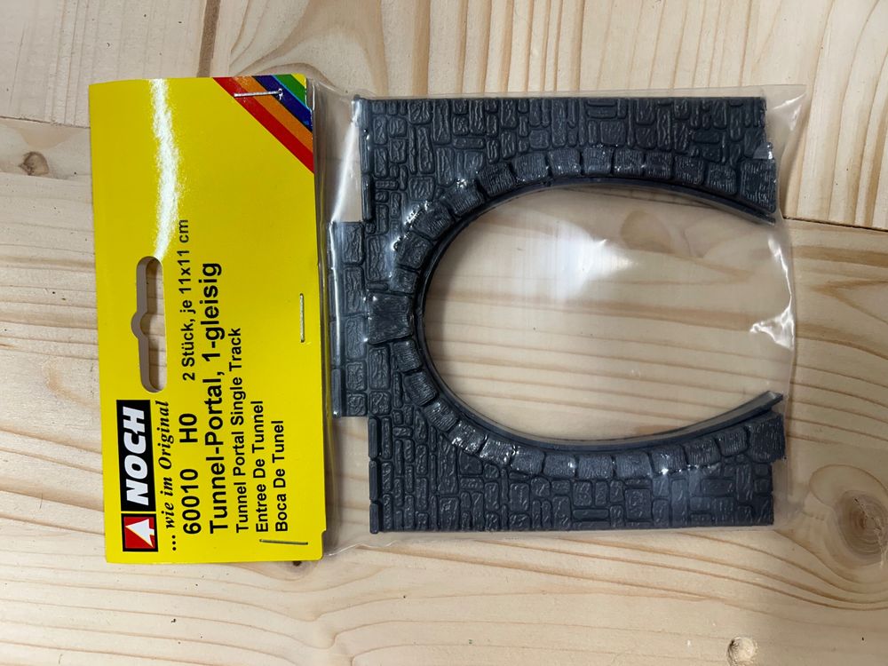 NOCH Tunnel-Portal 1-gleisig HO 60010 | Kaufen auf Ricardo