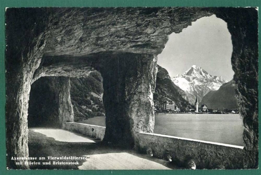 Axenstrasse mit Flüelen und Bristenstock (Gebraucht) in Sargans für CHF 1 – mit Lieferung auf ...