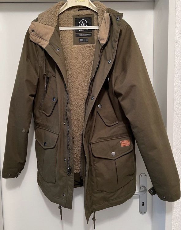 Volcom Jacke / Mantel Olive, Grösse S (Gebraucht) in Sempach für CHF 31 ...