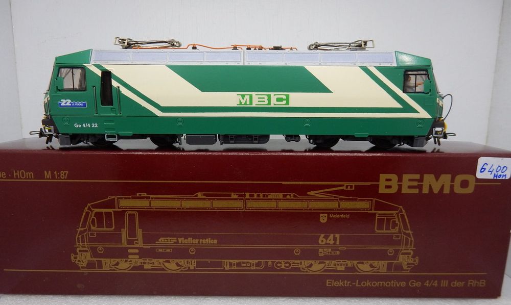 Hom - Bemo - MBC - Loc Ge 4/4 III- 22 La Venoge (OVP) | Kaufen auf Ricardo