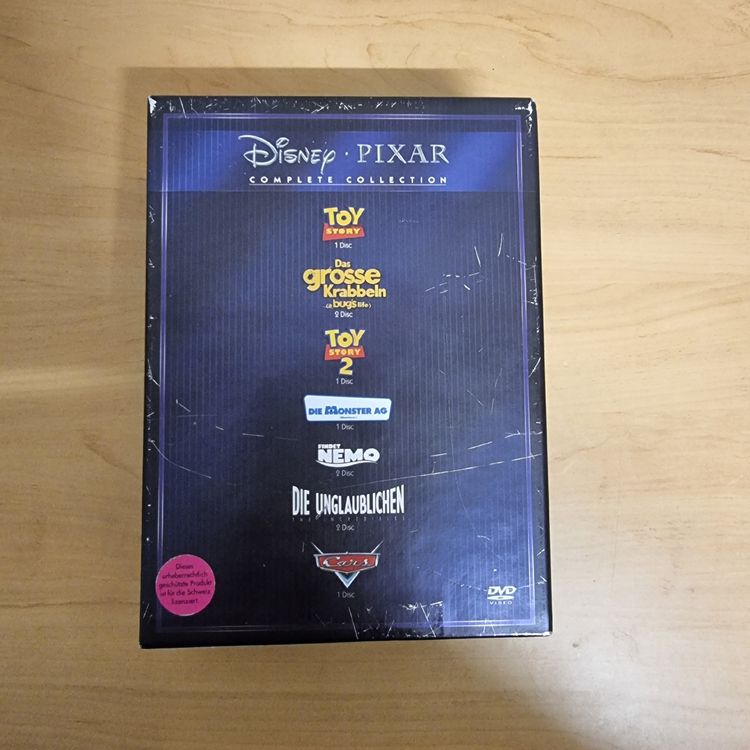 Pixar Dvd Box. 7 Filme. (Gebraucht) in Itingen für CHF 7 – mit ...