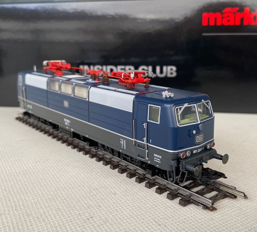 BR 181 Märklin 30 Jahre Insider 39583 AC mfx Sound Pantoantr (Neu und ...