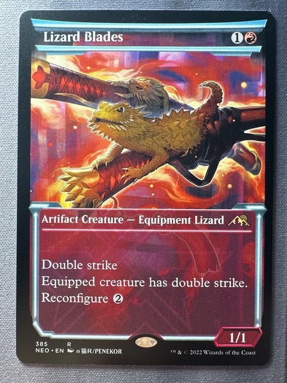 Lizard Blades Variant 385 Kamigawa | Kaufen auf Ricardo