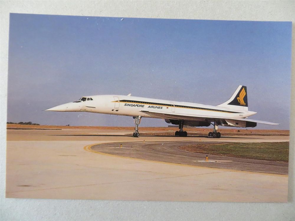 Concorde Singapore Airlines at Dallas (Neu (gemäss Beschreibung)) in ...