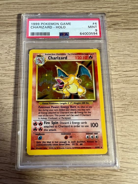Charizard base set PSA9 | Kaufen auf Ricardo