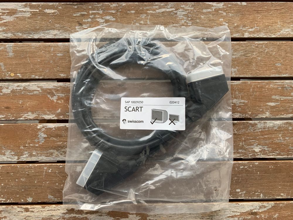 Scart-Kabel (Originalverpackt) (Neu und originalverpackt) in Luzern für ...