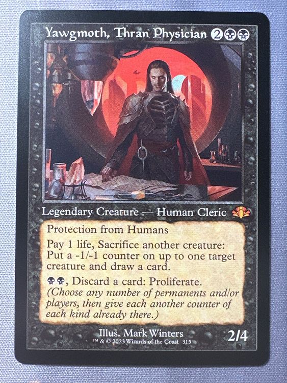 Yawgmoth, Thran Physician Variant 315 Dominaria Remastered (Neu (gemäss Beschreibung)) in ...
