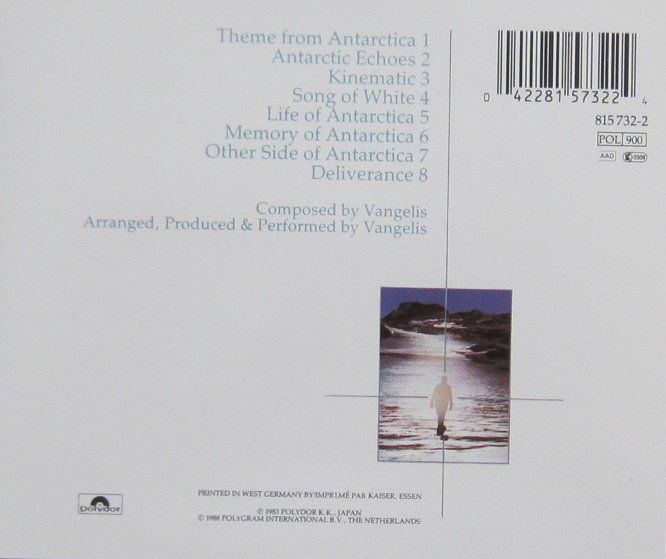 Vangelis - Antarctica - Soundtrack (Gebraucht) in Grüningen für CHF 3 – mit Lieferung auf ...