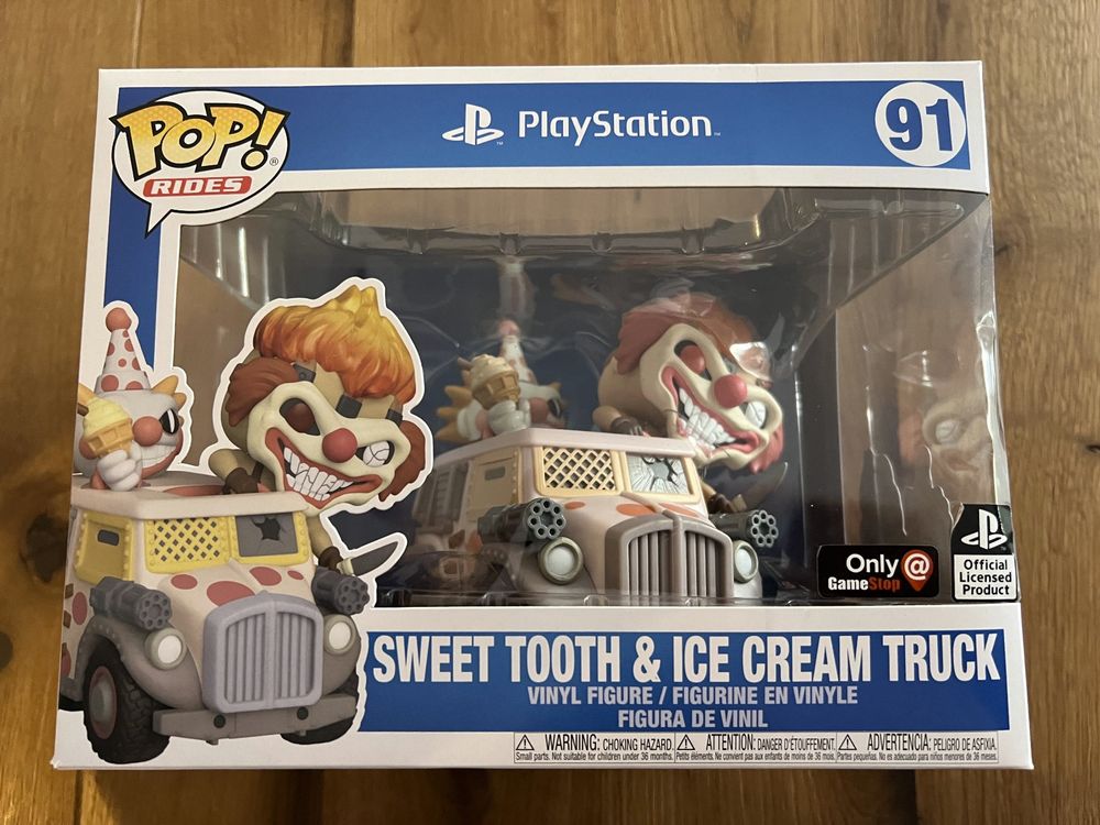 Funko POP! Games Twisted Metal Sweet Tooth & Ice Cream Truck (Gebraucht ...