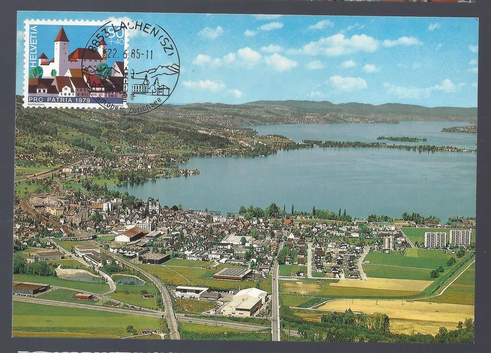 LACHEN (SZ) Flugaufnahme mit Sst | Kaufen auf Ricardo