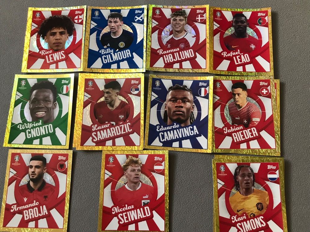 Nur Gold Sticker, PTW, Wappen, Nr 2, 3 und Legenden (Neu (gemäss ...