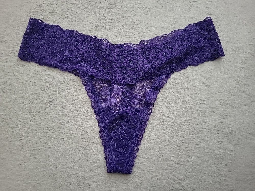Victoria's Secret Spitzenstring Gr. M Lila Deep Purple Neu | Kaufen auf ...