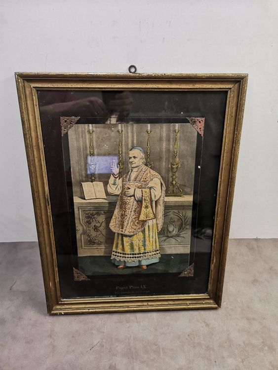 Alter Druck Bild Papst Pius IX Pio Nonno | Kaufen auf Ricardo