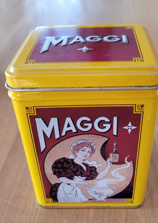 Antike Blechdose Maggi (Gebraucht) in Oberägeri für CHF 15 – mit Lieferung auf Ricardo kaufen