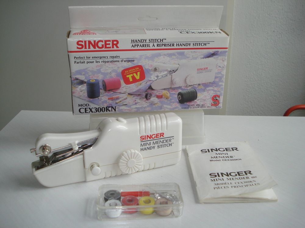 SINGER Mini Hand-Nähmaschine (Neu (gemäss Beschreibung)) in für CHF 9 ...