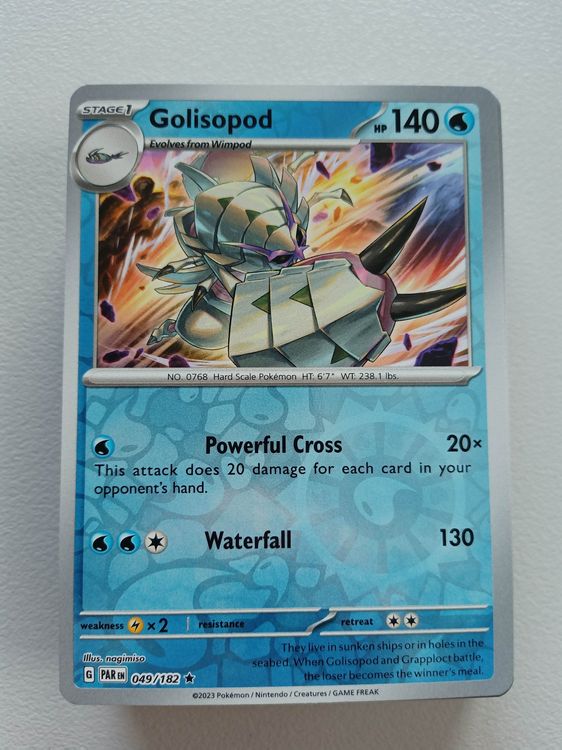 Golisopod Reverse Holo - Paradox Rift Pokemon | Kaufen auf Ricardo