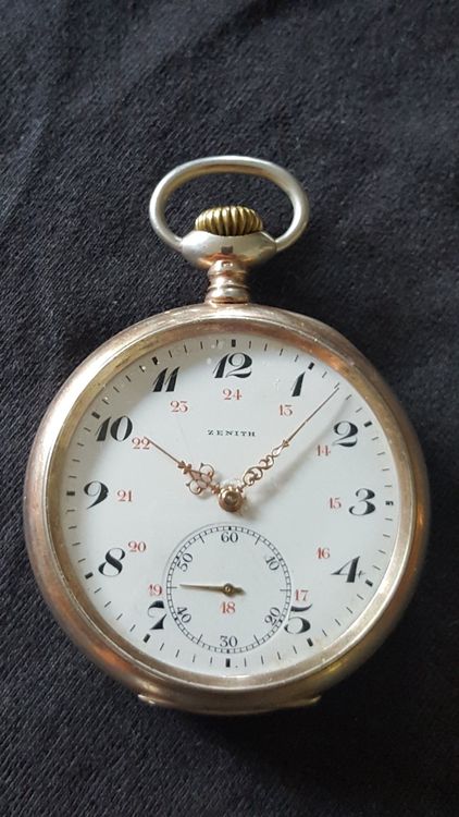 ZENITH 800 Silber Taschenuhr handaufzug läuft (Gebraucht) in für CHF 58 ...