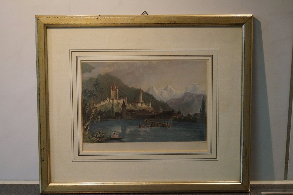 Bild - Thun - William Henry Bartlett - Robert Wallis | Kaufen auf Ricardo