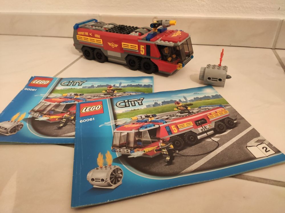 LEGO 60061 - City Flughafen-Feuerwehrfahrzeug | Kaufen auf Ricardo