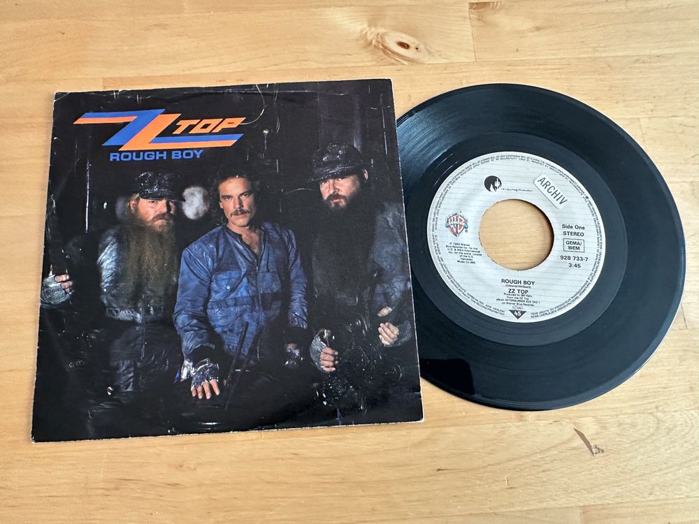 ZZ TOP rare Single Rough boy Kult BILLY GIBBONS 80's Top (Gebraucht) in Basel für CHF 8 – mit ...