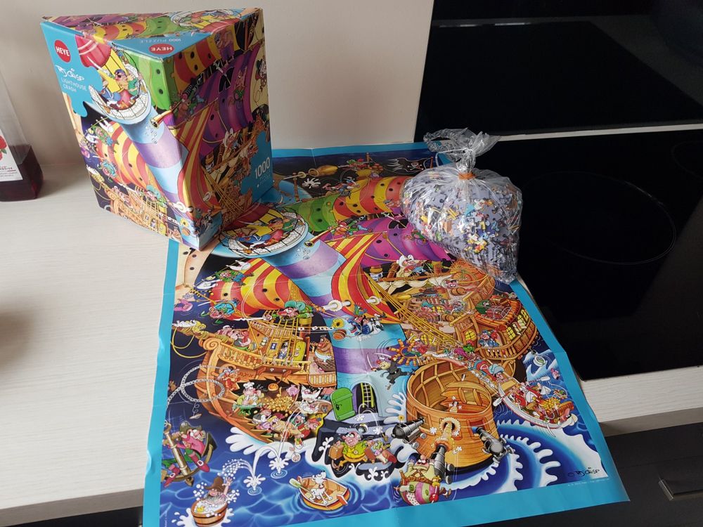 Puzzle Heye, RJ CRISP , 1000 pièces complet | Kaufen auf Ricardo