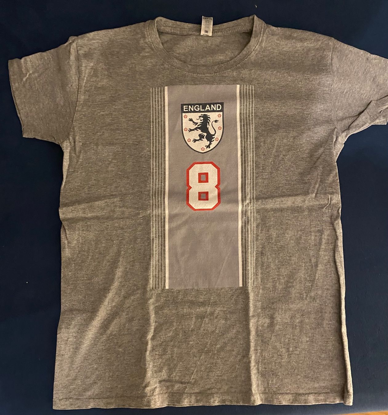 Tshirt von Paul Gascoigne. England Druck von der Euro 96 (Gebraucht) in ...