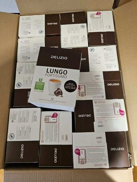 Dlizio Kapseln Lungo Fortissimo 36 Packungen (Neu und originalverpackt ...