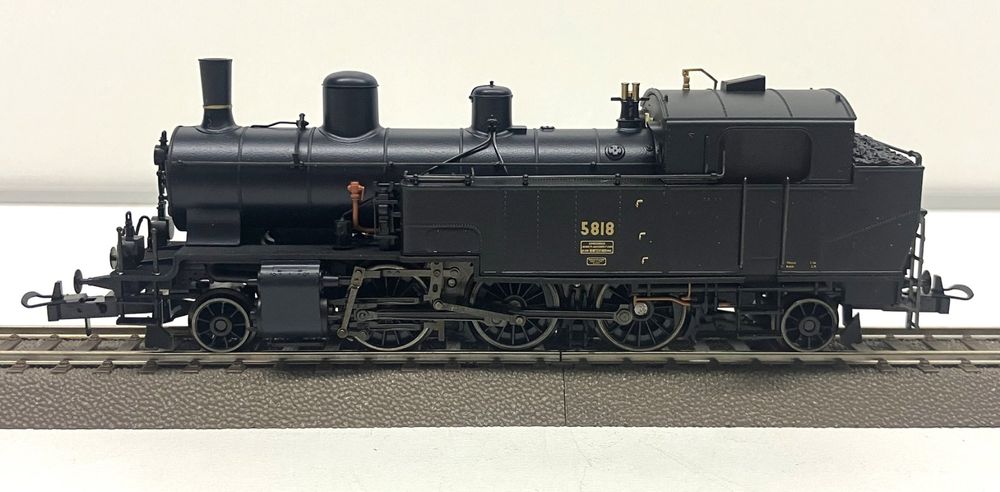 TRIX 22567= Schweizer Dampflok Eb 3 SBB 5818 Guss-Metall (Neu (gemäss ...