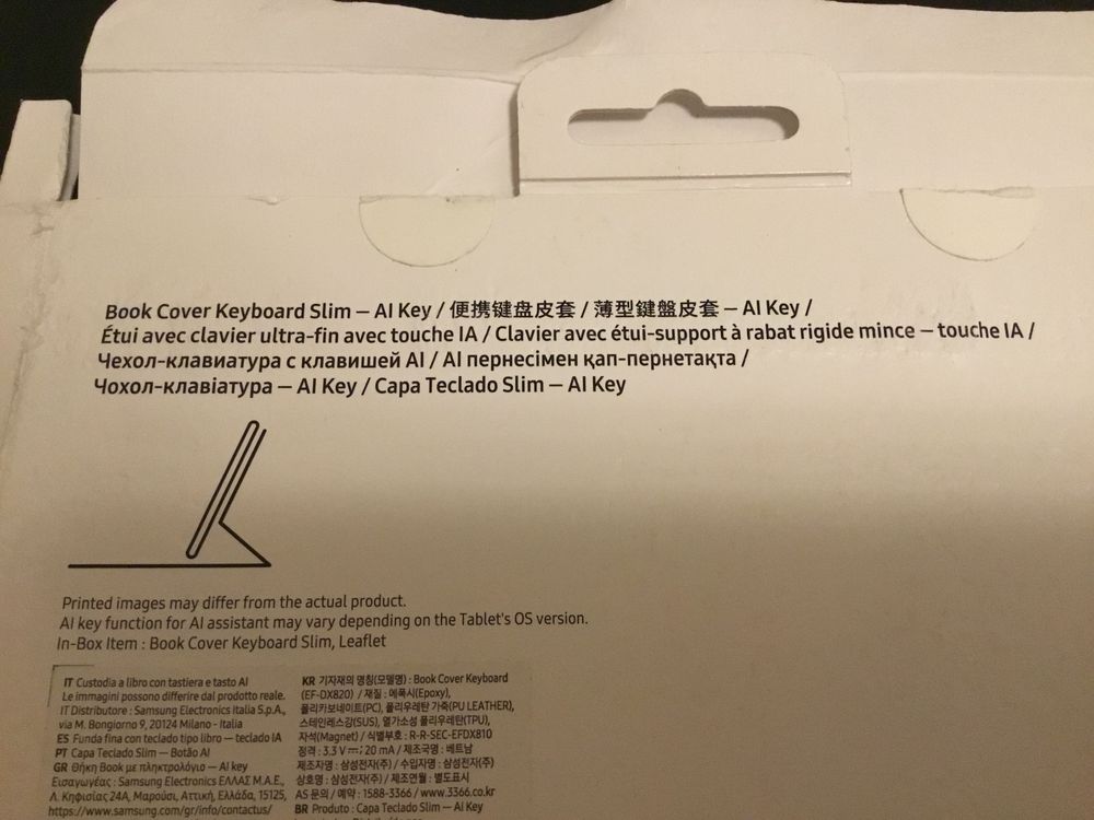 Samsung Keyboard Book Cover für Tab S9 - Neuwertig! (Neu und ...