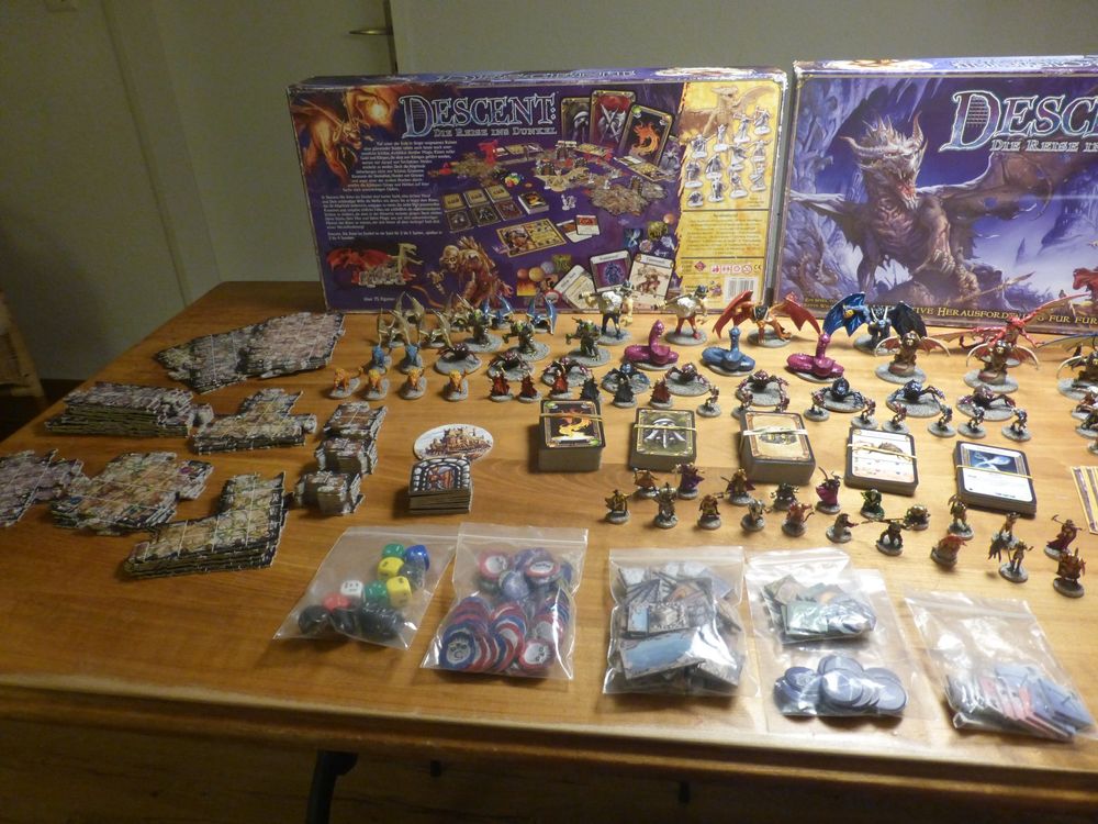 Descent first Edition Brettspiel Tabletop (Gebraucht) in Zumikon für ...
