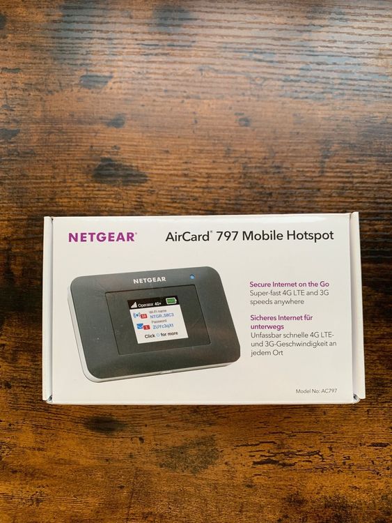 Netgear AirCard 797 4G/LTE Router (Neu (gemäss Beschreibung)) in für ...