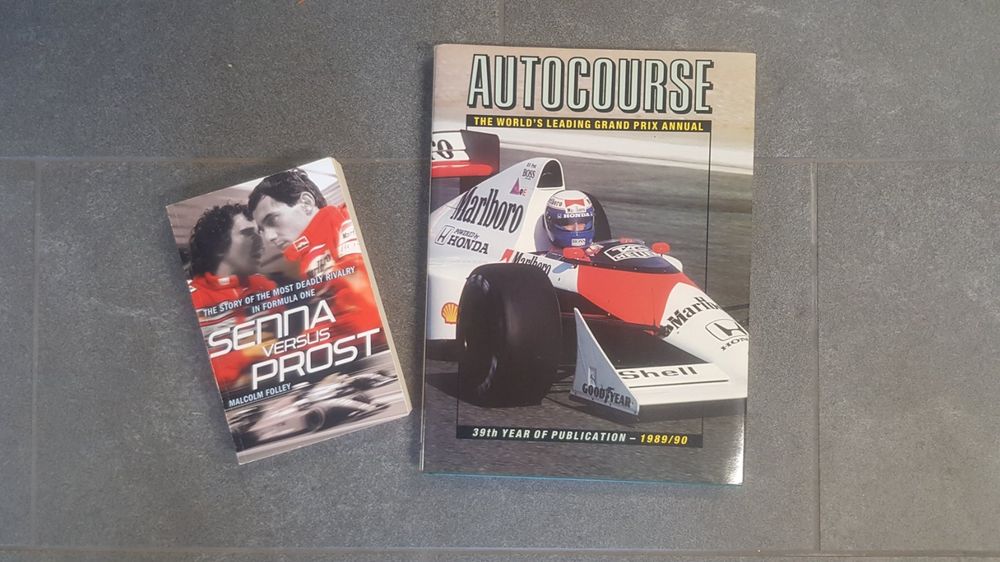 2 Formel 1 Bücher Senna / Prost | Kaufen auf Ricardo