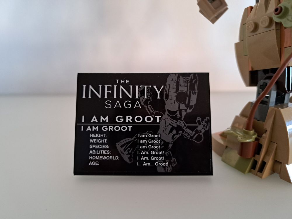 LEGO Marvel 76217 Ich bin Groot (Infinity Saga) (Gebraucht) in ...