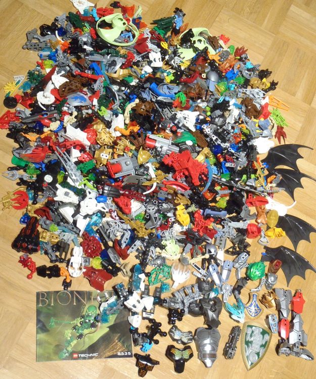 Lego Bionicle Monster Teile-Kiste ca. 3,2kg | Kaufen auf Ricardo